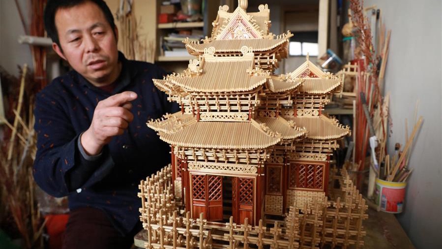 Intangible cultural heritage in China's Hebei: sorghum straw handicrafts