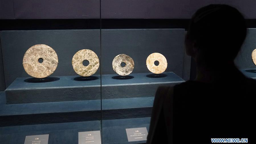 Exhibition featuring world heritage "Liangzhu City" opens in Beijing
