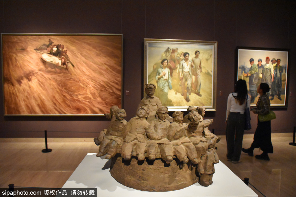 Majesty Baota Mountain and Yanhe River - Art Exhibition with Ode to ...