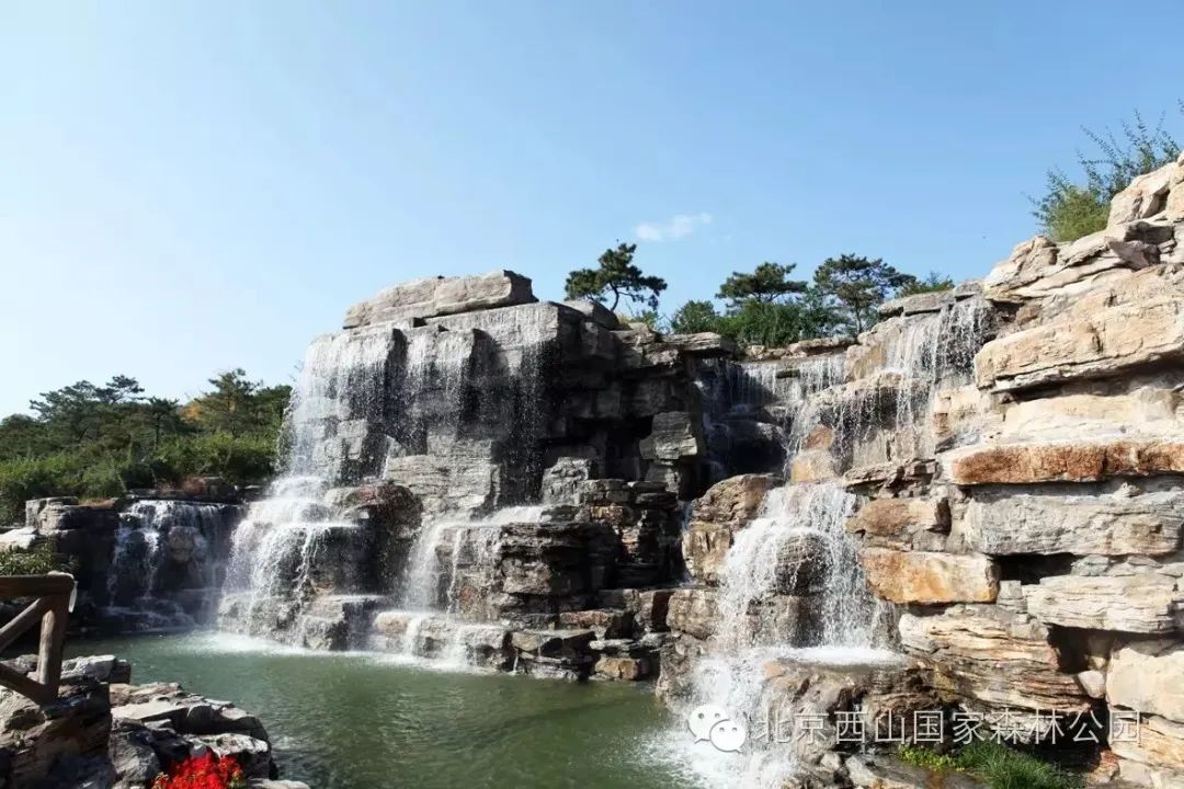 Waterfalls of summer in Beijing