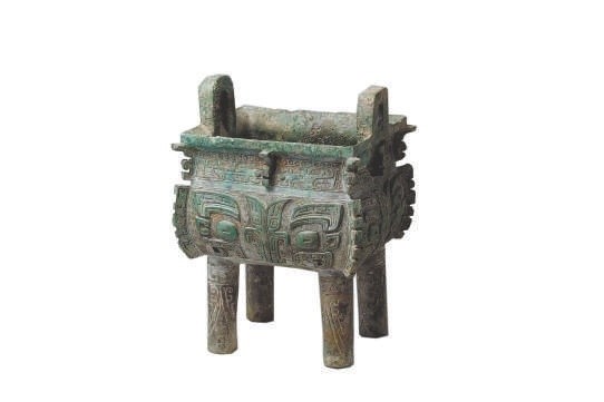 Lubo Zuxin Square Ding appeared in This is the Shang Exhibition